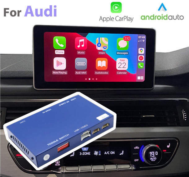 Audi Mercedes Benz navigation GPS android screen update, Apple Carplay ...