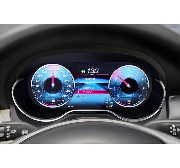 12.3'' Digital Cluster for Mercedes A(W176)/ CLA(X117)/ GLA(X156) 2013 ...